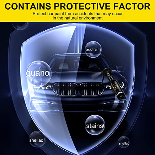 Car Scratch Remover, Nano Spray for Cars Car Scratch Repair Nano Spray Ceramic Coating Fortify Quick Coat Car Wax Polish Remove Any Scratch & Mark, Detail Protection for All Car Body (120ml) (2PC)