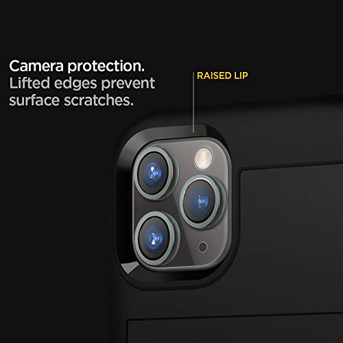 Spigen Slim Armor CS Compatible with iPhone 11 Pro Max Case, 2-Piece Card Slots TPU Mobile Phone Case for iPhone 11 Pro Max Case Black 075CS27139