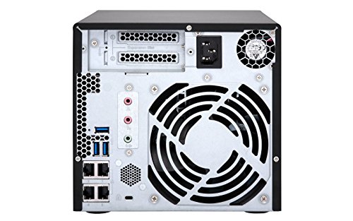 QNAP TS-473-4G 8 Bay NAS with AMD R-Series Quad-core 2.1GHz, and Four 1GbE Ports