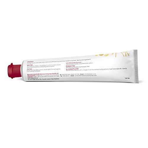 Red Seal Lemon Toothpaste for Homeopaths, Homeopathic Friendly Mint Free, Fluoride Free, No SLS, Fresh Citrus Flavor – Refreshing Natural Lemon Flavored Toothpaste, No Mint Flavor 3.5oz