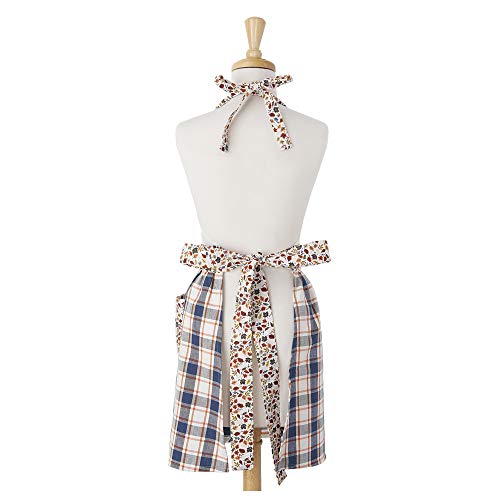 DII Women's Fall & Thanksgiving Kitchen Apron, Adjustable Long Waist Ties, It's Fall Y'all