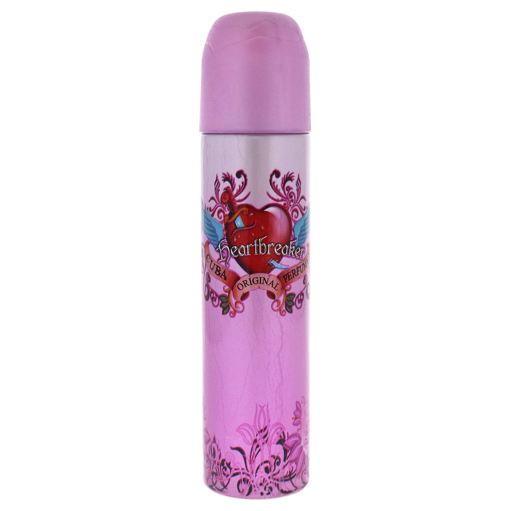 Cuba Heartbreaker Eau De Parfum Spray for Women,3.4 Ounce