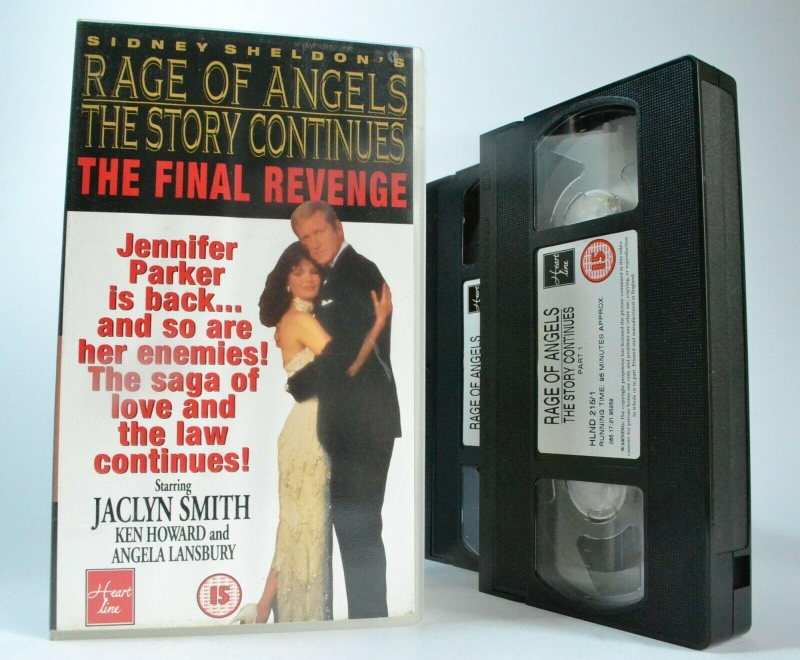 Rage Of Angels: The Story Continues [Final Revenge] Sidney Sheldon - Drama - VHS