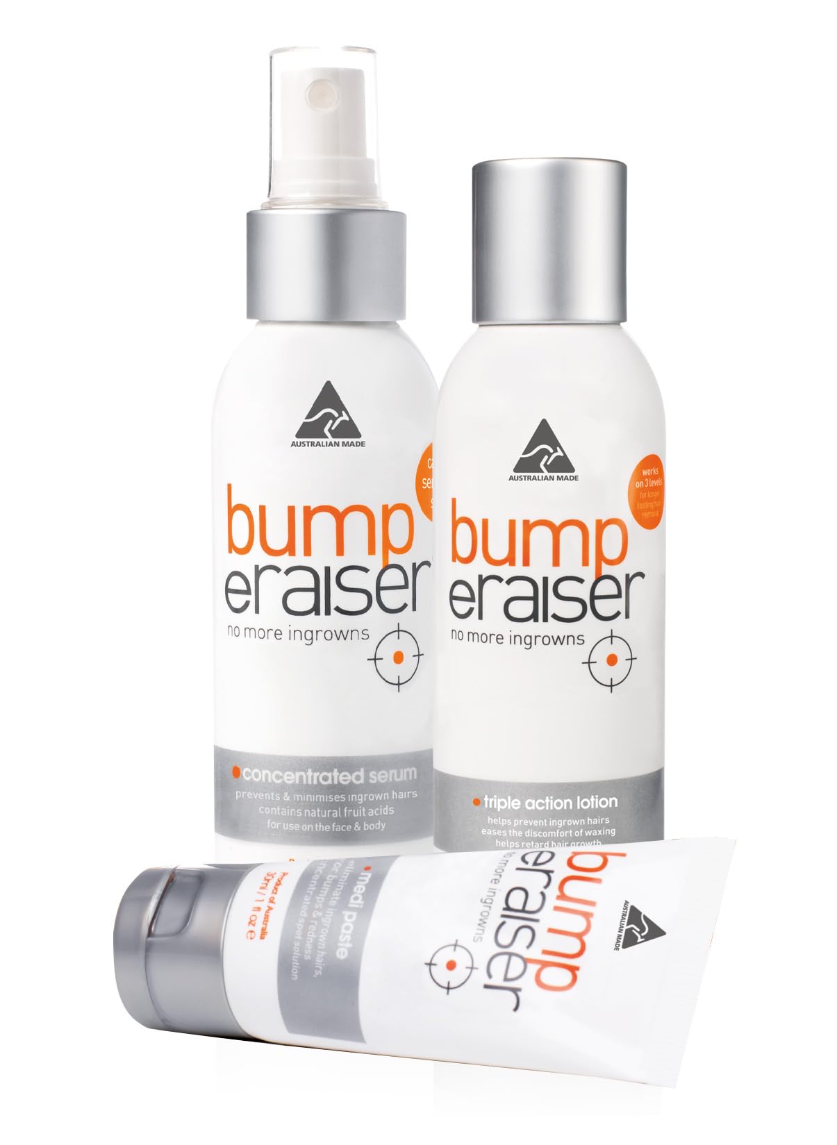 Bump Eraiser Concentrated Ingrown Hair Serum 4.2 fl oz for Ingrown Hair Treatment, Razor Burns and Razor Bumps