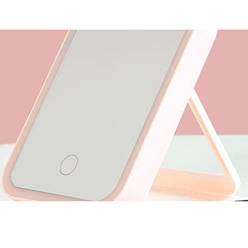 ALUKAP Desk Mirror Make-up Mirror Charging Complement Table Folding Portable Mirror Led Make-up Mirror with Light