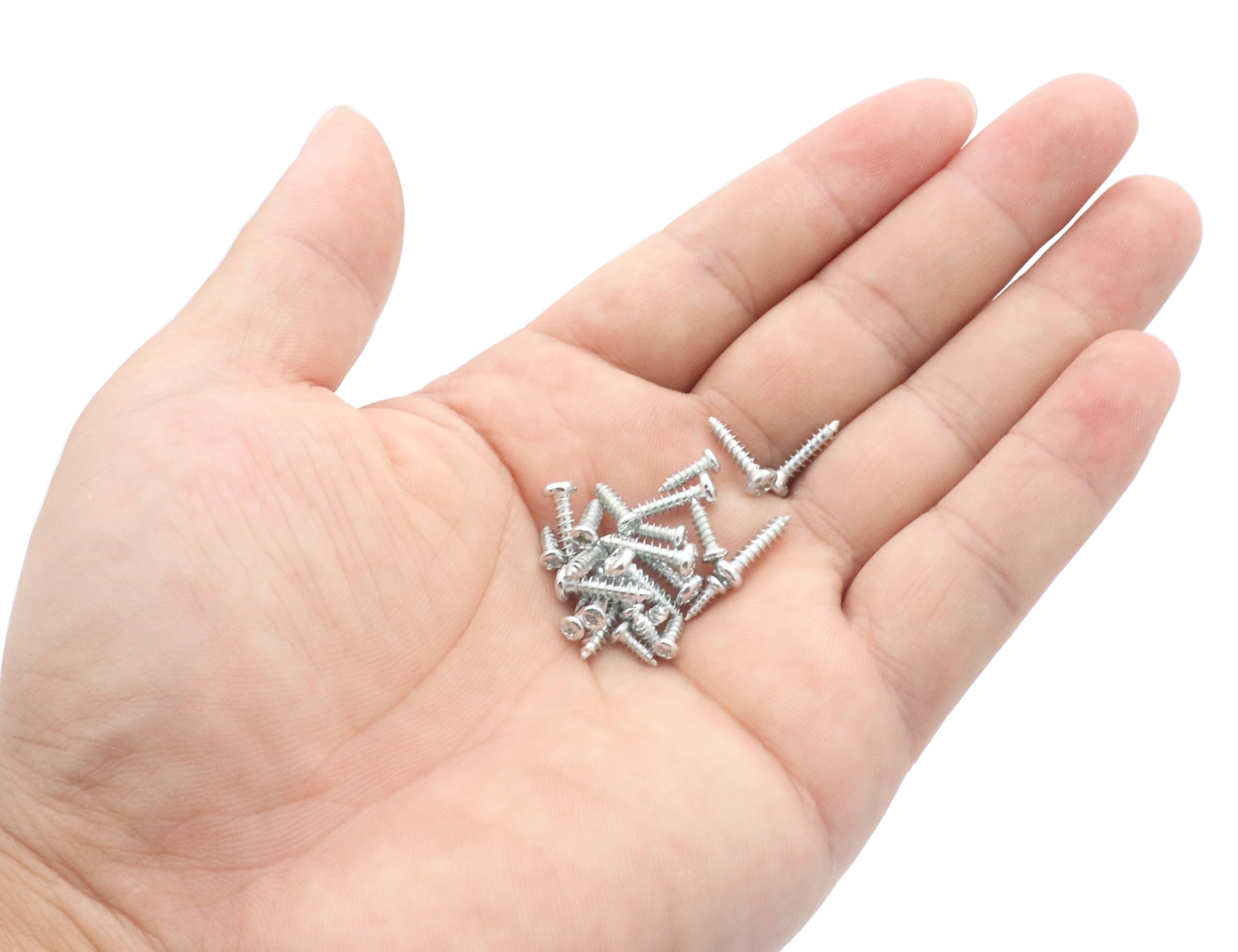 LBY 900pcs M2.3 M2.6 M3 Pan Head Self-Tapping Sheetmetal Screw Assortment Kit, Carbon Steel, Zinc-Plated