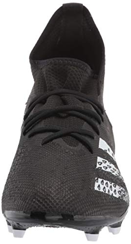 adidas Predator Freak .3 Firm Ground Soccer Shoe (mens) Black/White/Black 9.5