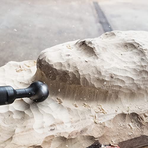 ARBORTECH Ball Gouge | Ø 30 mm Spherical Shaped Wood Gouge Power Carving Attachment for Angle Grinder | BAL.FG.2000