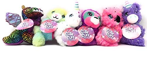 Bulls i Toy Cutie Cuff Buddies Set of 6 Plush Slap Band Bracelet