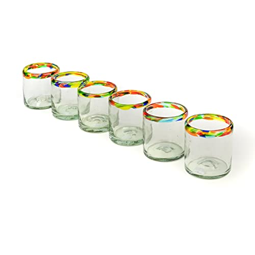 Orion Confetti Rim All Purpose 12 oz. - Set of 6