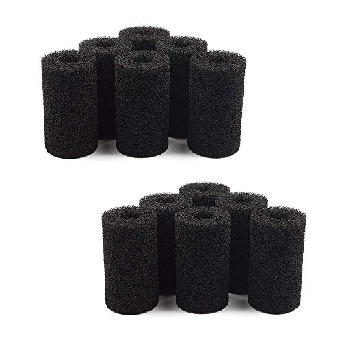 Qzbhct Pre Filter Sponge Foam Roll Accessories for Fluval Edge Aquarium Fish Tank (12 Pack)