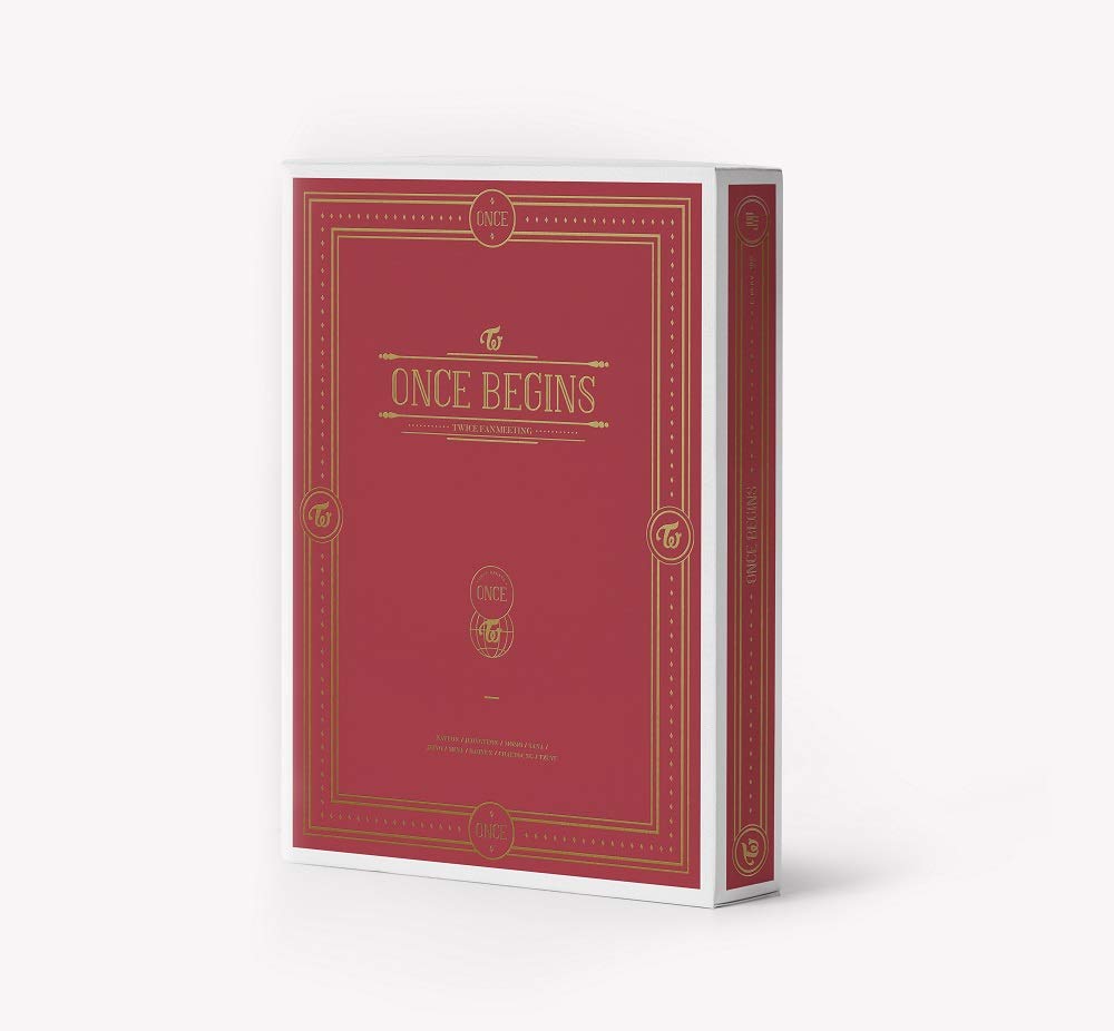 JYP Entertainment Twice - Twice FANMEETING Once Begins DVD 2Discs+Photobook+Photocards+Postcard