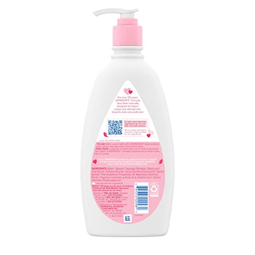 Johnson’s Pink Lotion 18oz Ecommerce Exclusive Twin Pack
