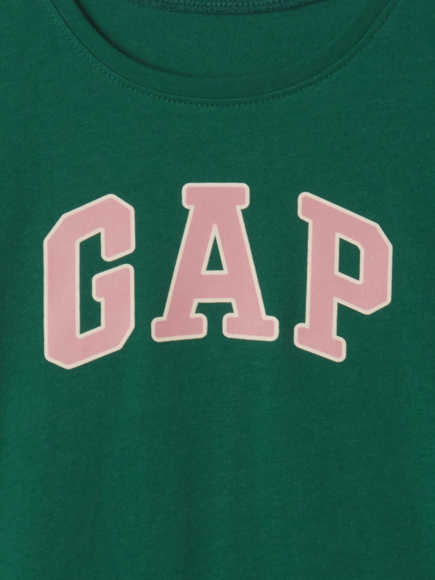 GAP Baby Girls Short Sleeve Logo T-Shirt T Shirt, Pure Pink, 3T US