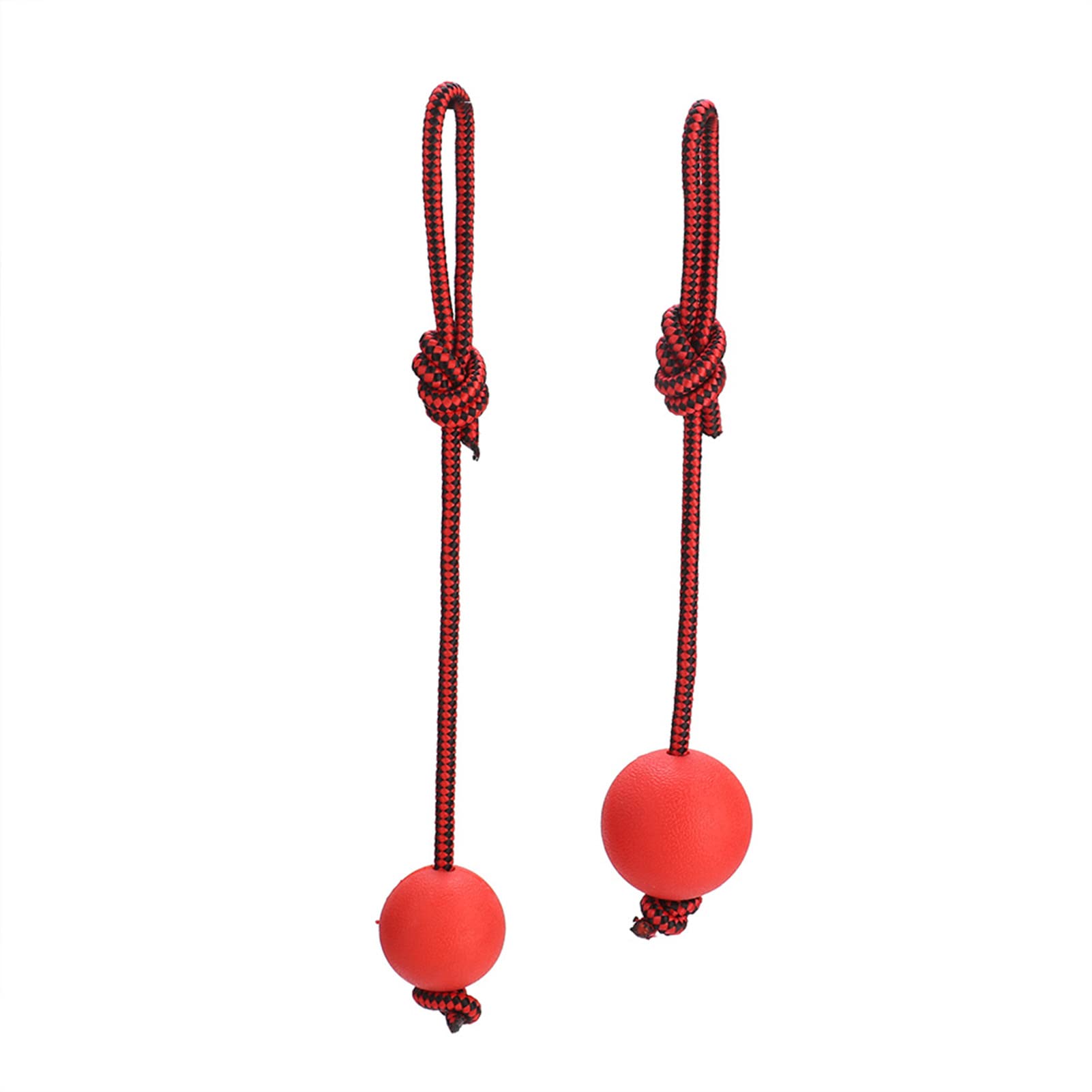 Qyebavge Dog Bite Training Ball with Rope – Durable Rubber Chew Toy for Dental Health, Interactive Play Pet Accessory