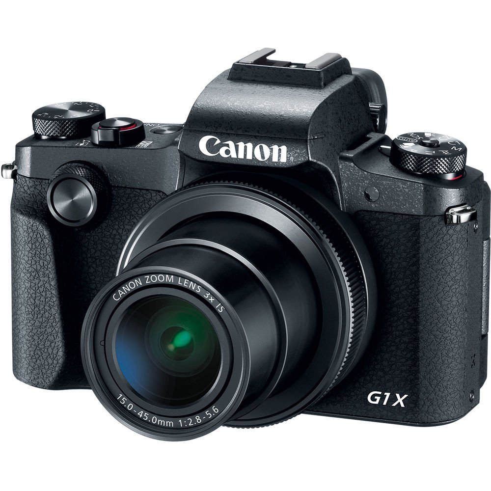 Canon PowerShot G1 X Mark III Digital Camera (2208C001) + 64GB Memory Card + NB13L Battery + Corel Photo Software + Charger + Card Reader + Deluxe Soft Bag + Flex Tripod + More (Renewed)