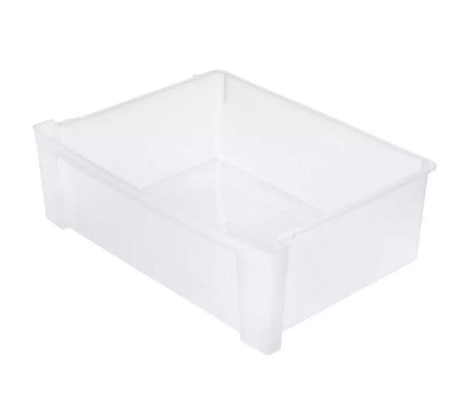 IRIS USA Wide 3 Drawer Plastic Storage Chests 2 Pack
