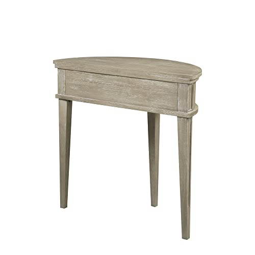 MARTHA STEWART Console Table for Entryway with Storage Farmhouse Living Room Furniture Décor, 31" W x 14" D x 30" H, Reclaimed Greige