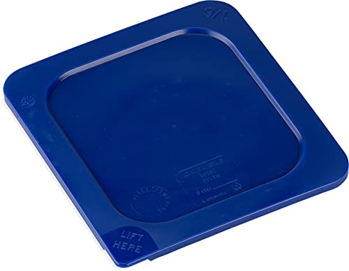 Carlisle FoodService Products 3058260 Smart Lids Sixth Size Polyethylene Lid, Dark Blue