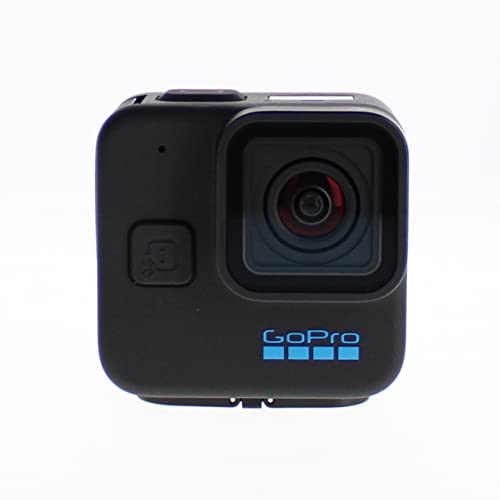 GoPro HERO11 (Hero 11) Black Mini - Waterproof Action Camera with 5.3K Ultra HD Video, 24.7MP Photos, 1/1.9" Image Sensor, Stabilization (CHDHF-111-TH) + 50-in-1 Accessory Kit + 64GB Card + More