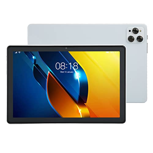 5G WiFi Tablet, 10 Inch HD Tablet IPS 8800mAh Battery 100240V 20MP Camera Music US Plug