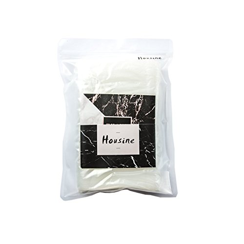Housine Non-Slip Rubber Hanger Grippers Clear Hanger Strips A Bag of 100 Pcs