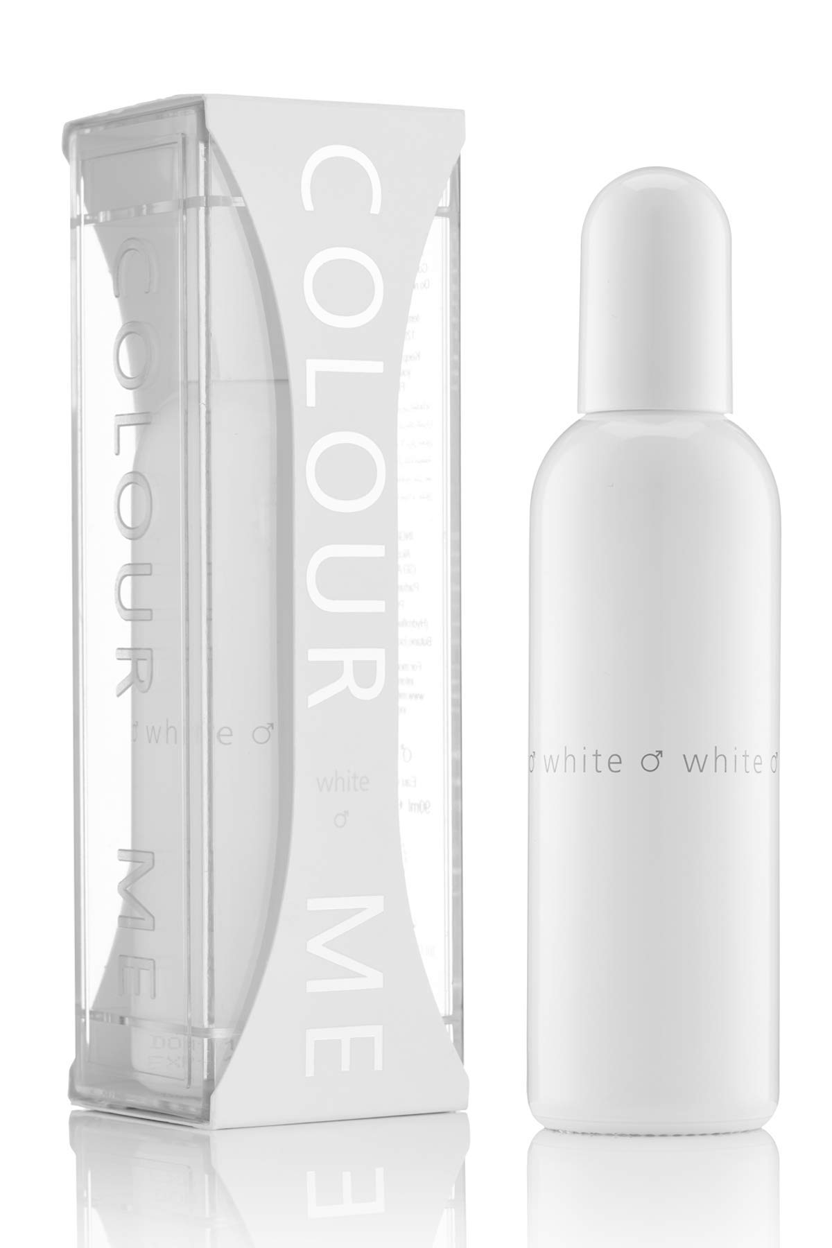Colour Me White by Milton-Lloyd - Perfume for Men - Aromatic Fougere Scent - Opens with Bergamot, Orange, and Neroli - Blended with Cedar, Patchouli, and Musk - Modern Fragrance - 3 oz EDP Spray
