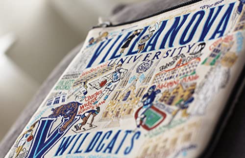 catstudio Villanova University Collegiate Zipper Pouch Purse | Holds Your Phone, Coins, Pencils, Makeup, Dog Treats, & Tech Tools