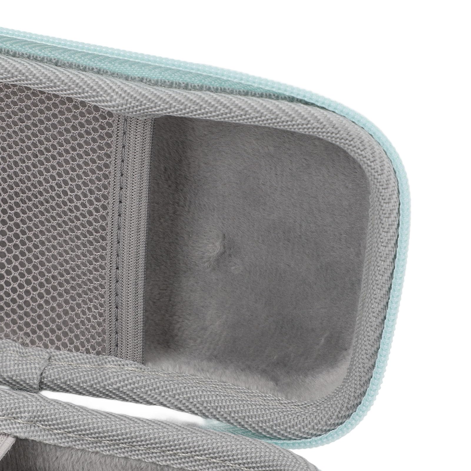 Hard Carrying Case for 3D Printing Filament, EVA 3D Printing Pen Hard Storage Case with Fluent Zipper, Built in Mesh Pocket, Waterproof and Dustproof