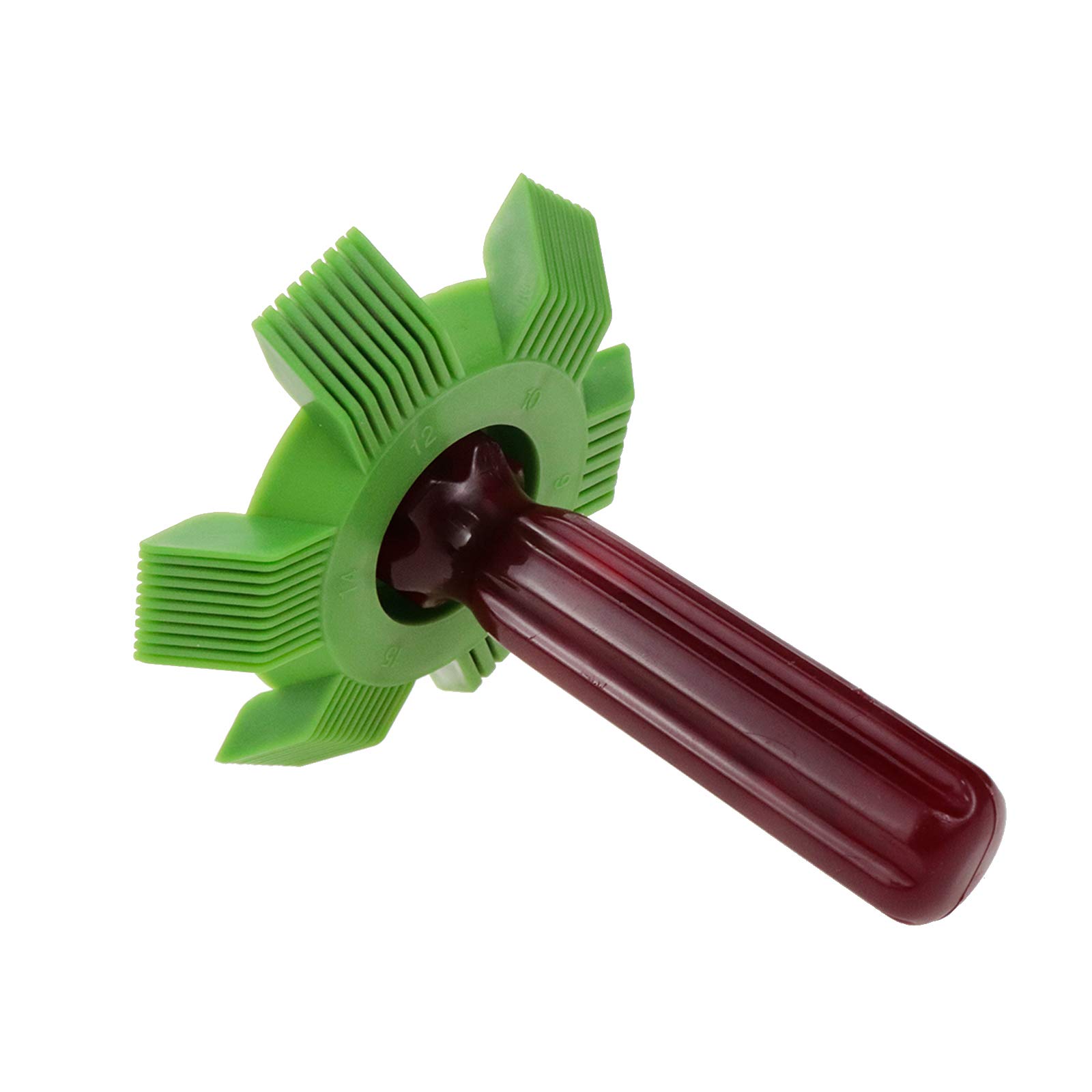 Autoly Plastic Fin Comb for Air Conditioner Condenser Fin Cleaning Brush, Air Conditioning Radiator Straightener Cleaner Repair Tool