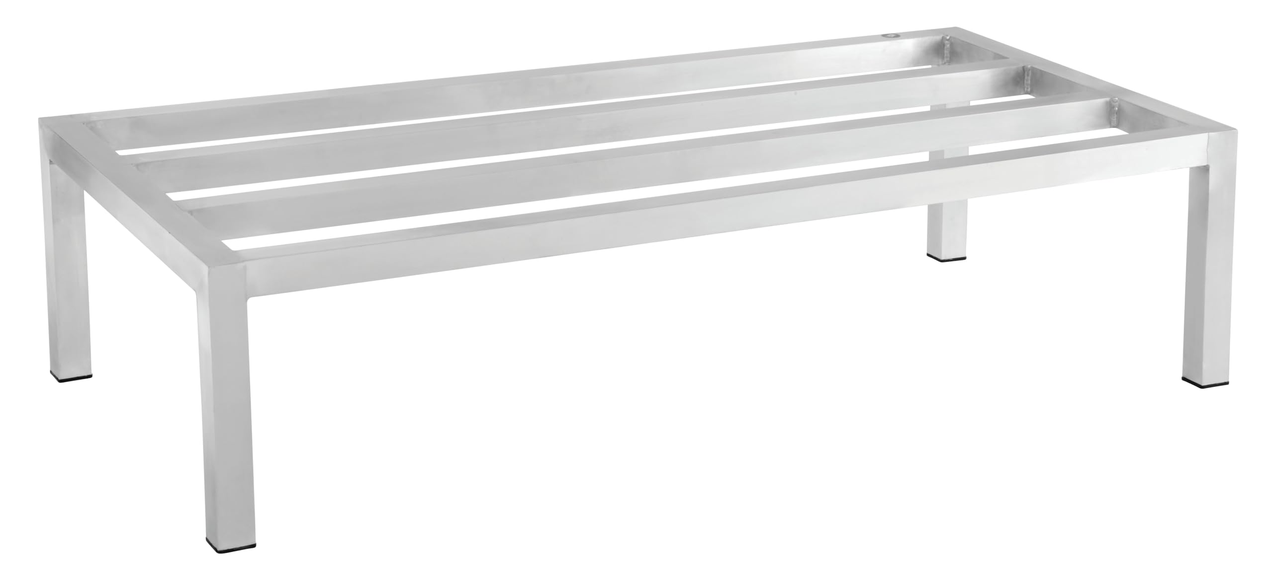 CenPro Commercial NSF Aluminum Dunnage Rack - 2,500 lb. Weight Capacity - 48"x24"x12" (28W-138)