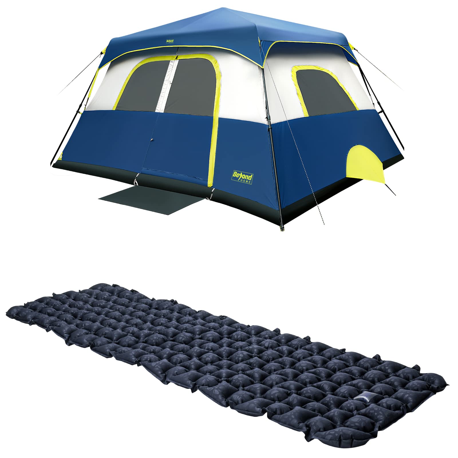 8 Person Instant Cabin Tent, Ultralight 1 Person Camping Sleeping Pad