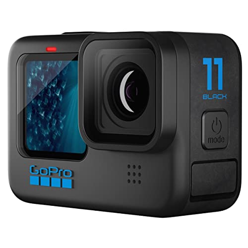 GoPro HERO11 Black Waterproof Action Camera Vlogging Volta 4900mAh Battery Grip with Built-in Tripod Legs