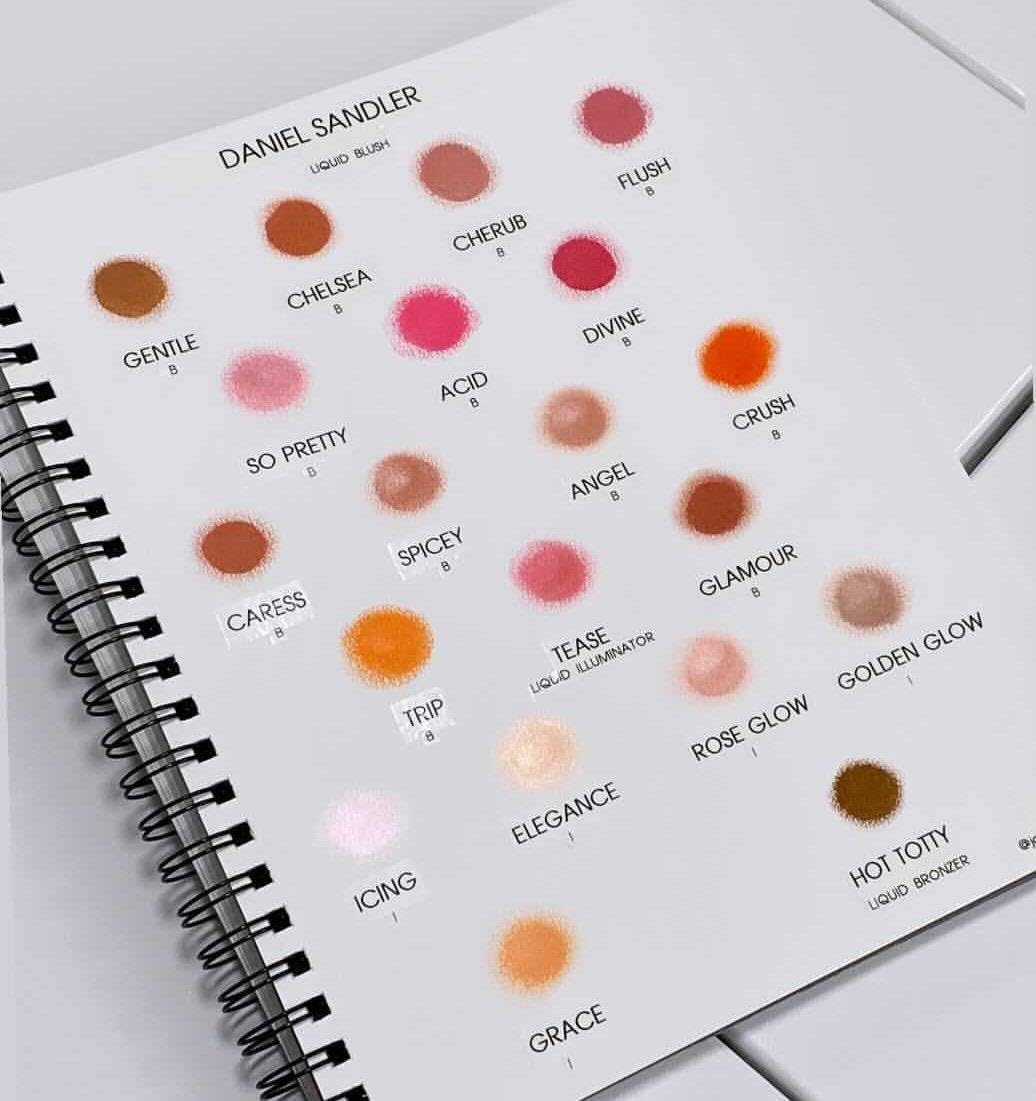 Daniel Sandler WATERCOLOUR LIQUID BLUSH SO PRETTY – Lightweight, Buildable, Water-Resistant Formula for Cheeks, Lips