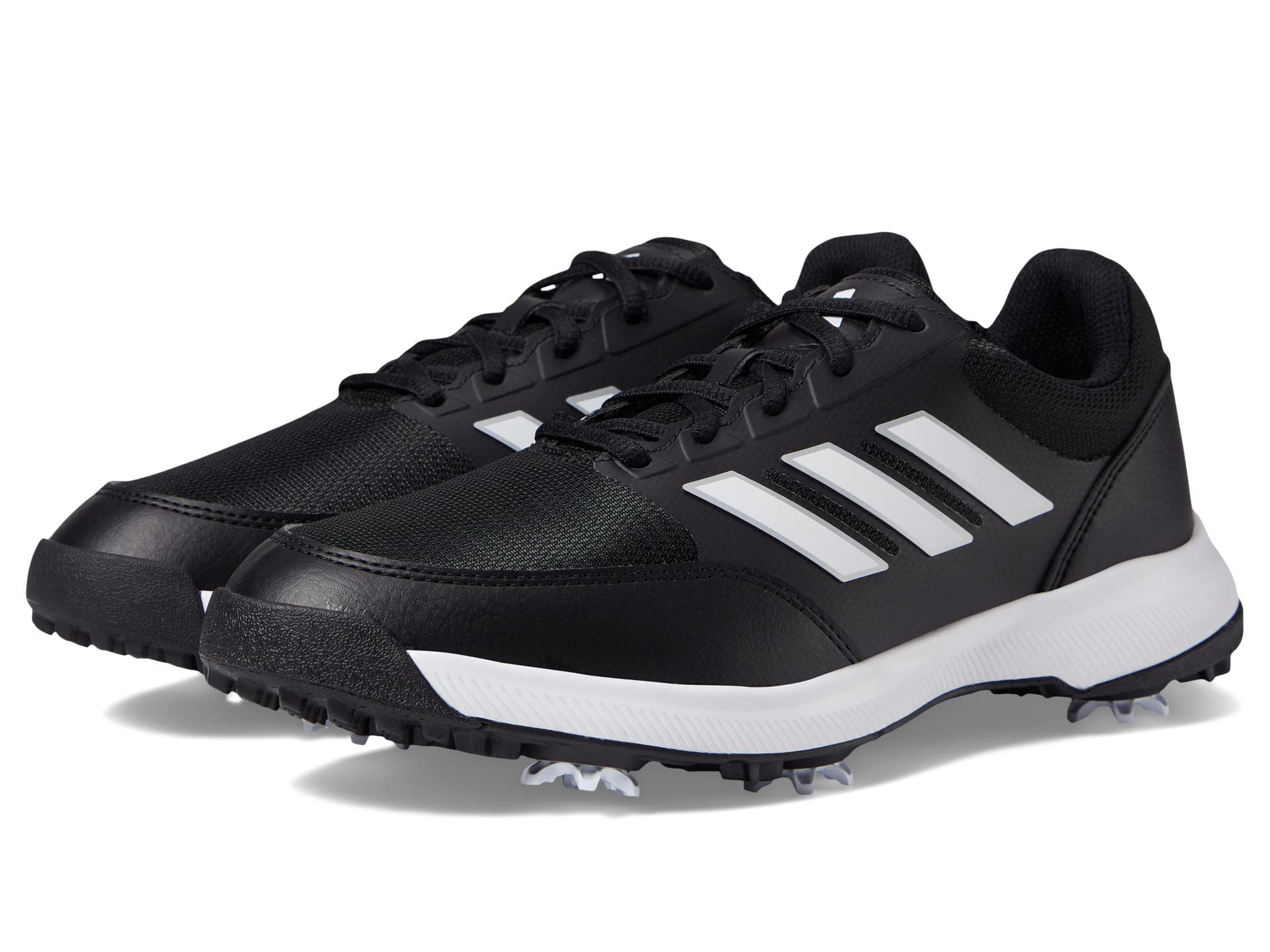 adidas Women's Tech Response 3.0 Golf Shoes, Core Black/Footwear White/Silver Metallic, 9