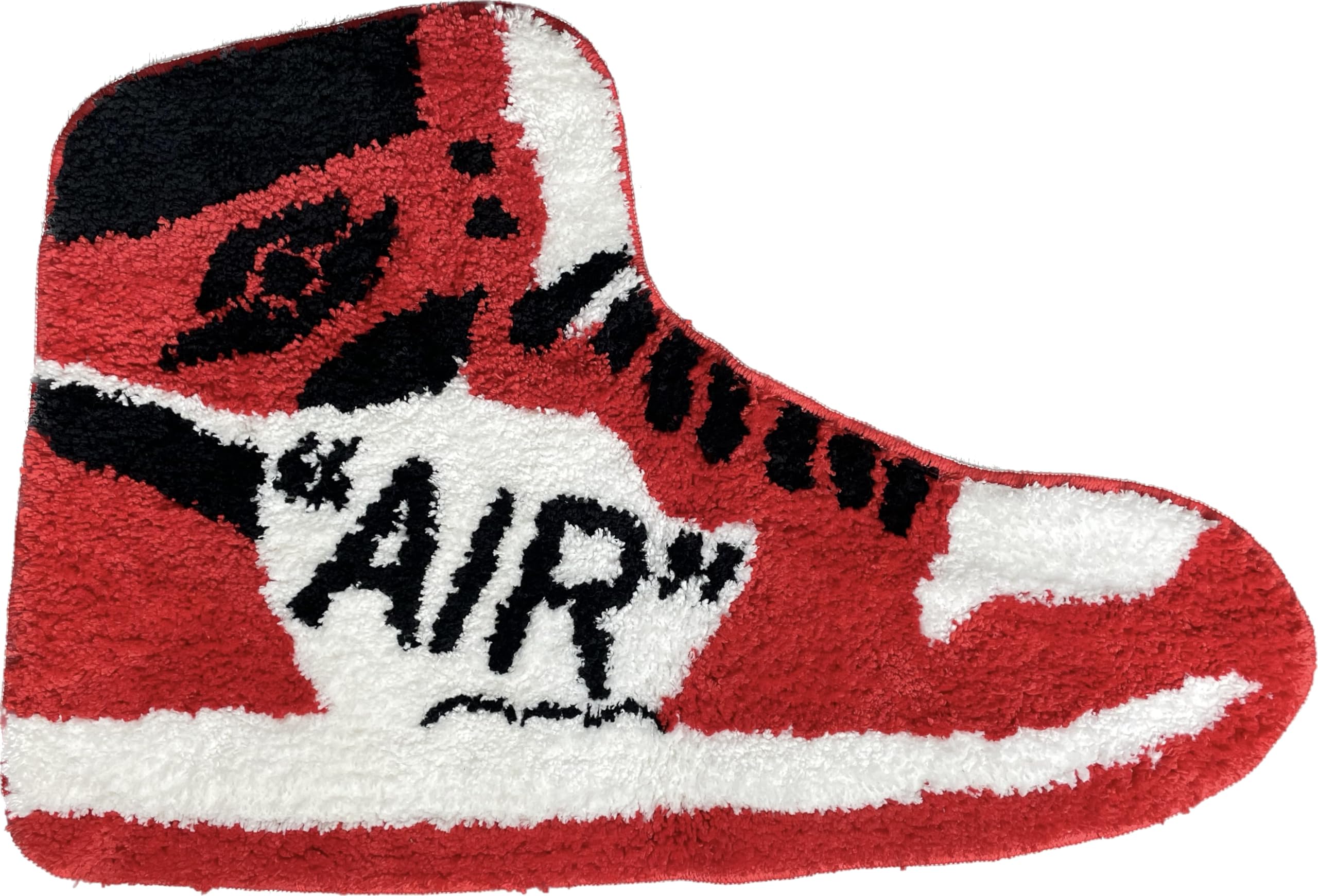 LUXAPE Sneaker Rug - Handmade & Premium- 30in (75cm) - Hypebeast Rug - Hypebeast Room Decor - Living Room, Bedroom, Children Room, Door mat - Aesthetic Room Decor - Luxape Rug (Luxape-7)