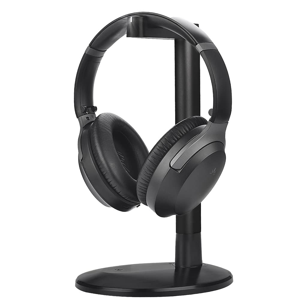 Avantree Aria Me - Bluetooth Headphones with Personal Hearing Profile, Ideal for Seniors & Hard of Hearing, Left/Right Ear Tunatble, Perfect for Wireless TV Watching with Charging Stand