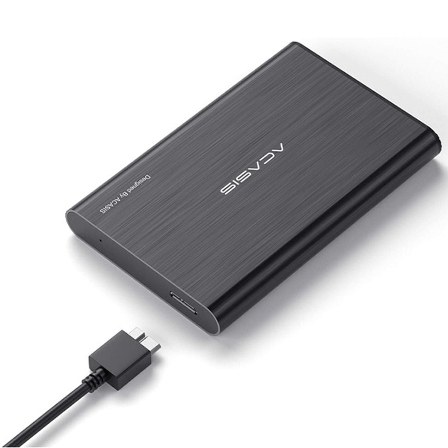 ACASIS USB3.0 2.5" Portable External Hard Drive 500GB Hard Drive for PC,Laptop,Mac,PS4, Xbox one (500GB, Gold)