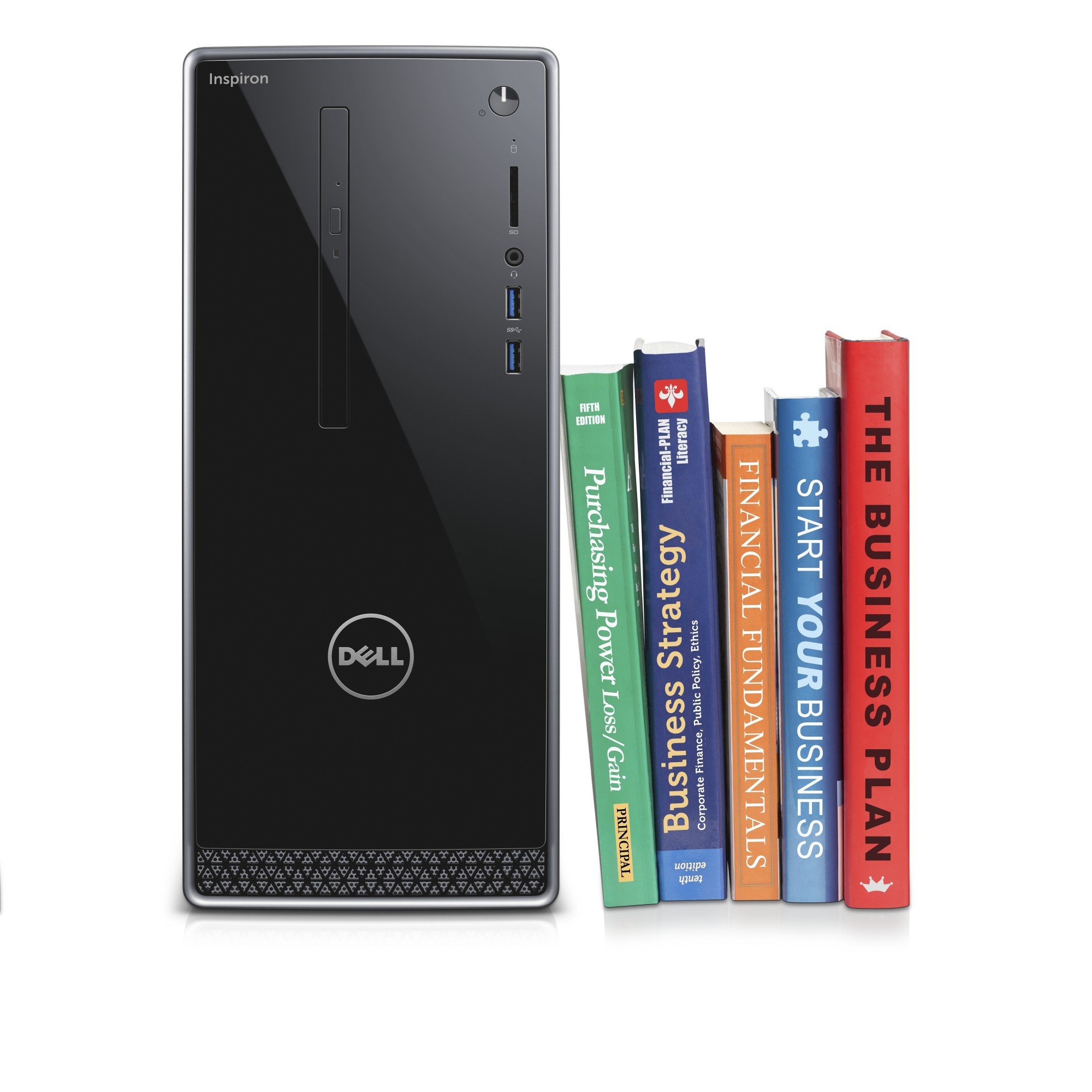 Dell Inspiron i3650-3756SLV Desktop (Intel Core i5, 12 GB RAM, 1 TB HDD, Silver) No Monitor Included