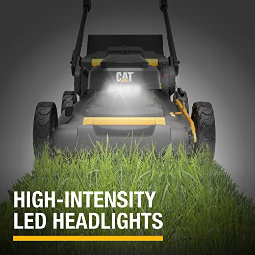 Cat DG670 60V 21β Cordless Lawn Mower 3-In-1 Cutting Modes, Brushless Battery Lawn Mower with TorqLogic, Easy-Adapt Walk-Behind Push Lawn Mower β Battery & Charger Included