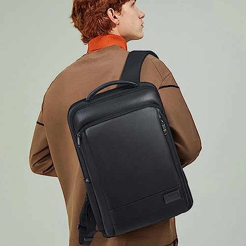 Botimmy Business Backpack for Men Multi-Functional 15.6 Inch Laptop Backpack with USB Charging Water Resistant Travel Durable Men Backpack Airline Approved Black