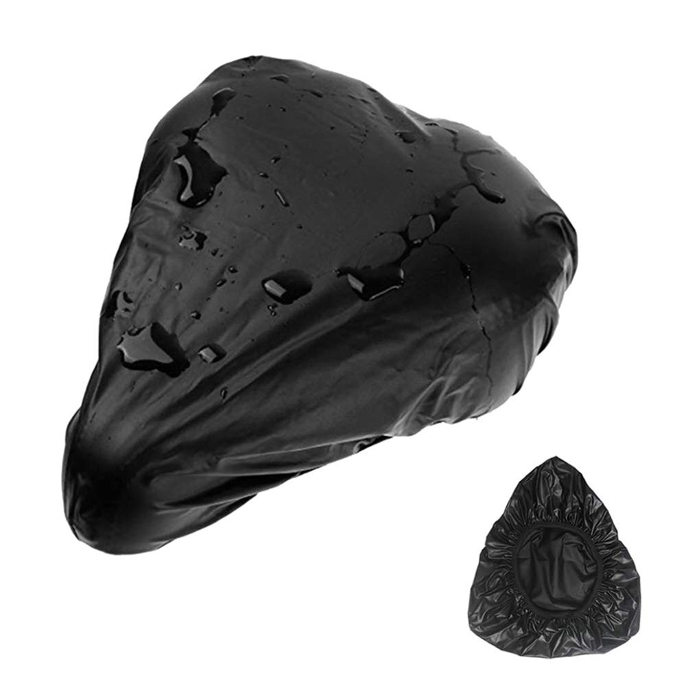 5pcs Bicycle Saddle Rain Cover, Waterproof Bike Seat Rain Cover