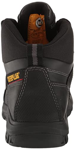 Cat Footwear Men's Threshold Waterproof Soft Toe Work Boot, Black, 10.5