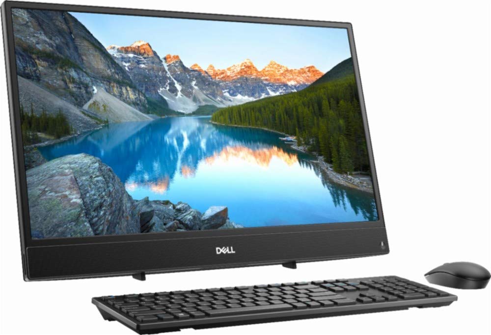 Dell New 2018 23.8" FHD Widescreen LED Touchscreen All-in-One (AIO) High Performance Computer PC, AMD A9-9425 3.1GHz up to 3.7GHz, 8GB DDR4, 1TB HDD, USB 3.1, WiFi, Bluetooth, Windows 10, Black