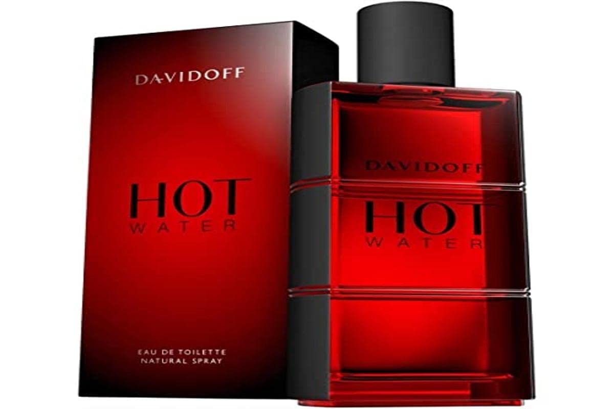 Davidoff Hot Water Eau De Toilette Spray for Men 3.7 Ounces, Oriental Spicy