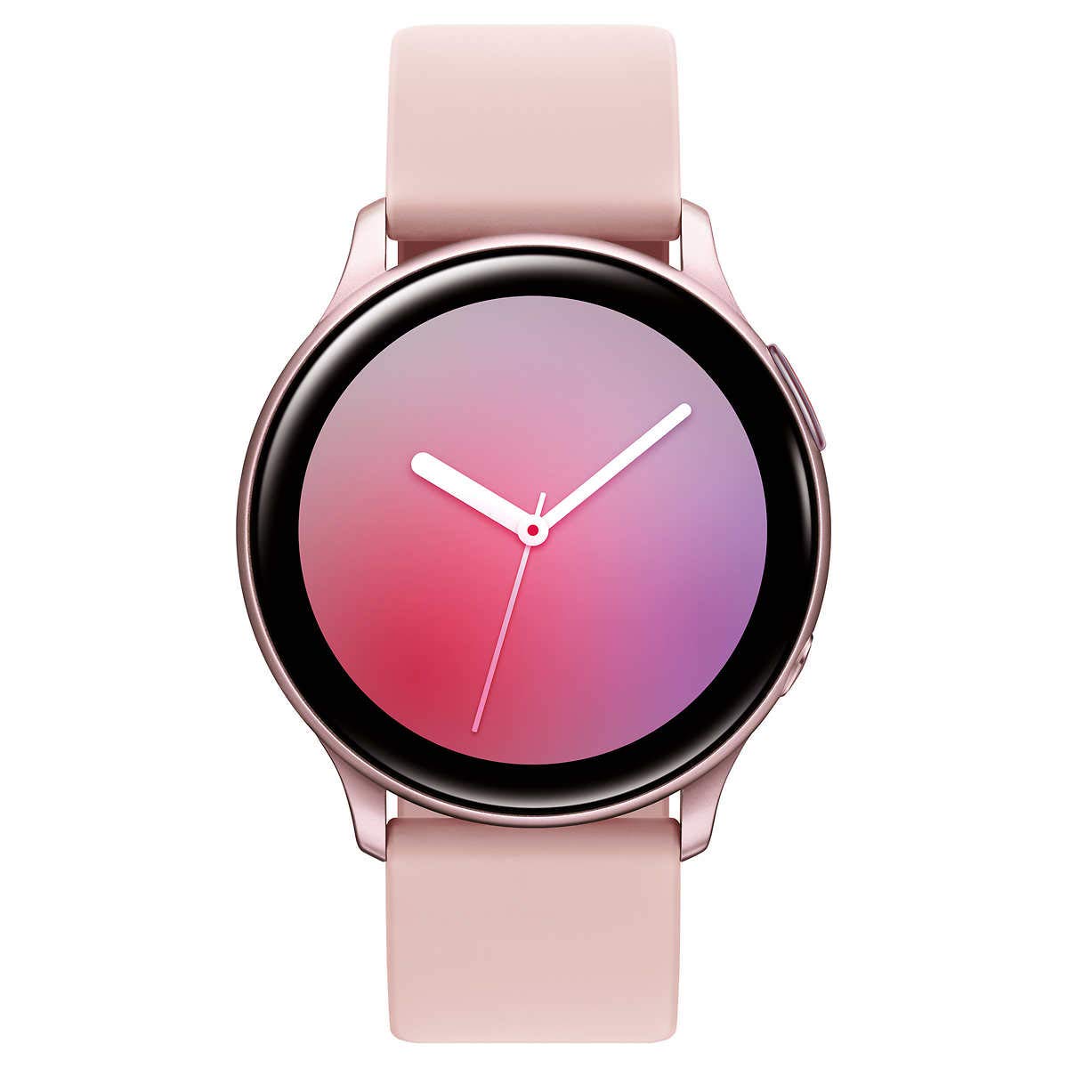 SAMSUNG Galaxy Watch Active 2 (40mm, GPS, Bluetooth) Smart Watch with Advanced Health Monitoring, Fitness Tracking, and Long lasting Battery, Pink Gold (Renewed)