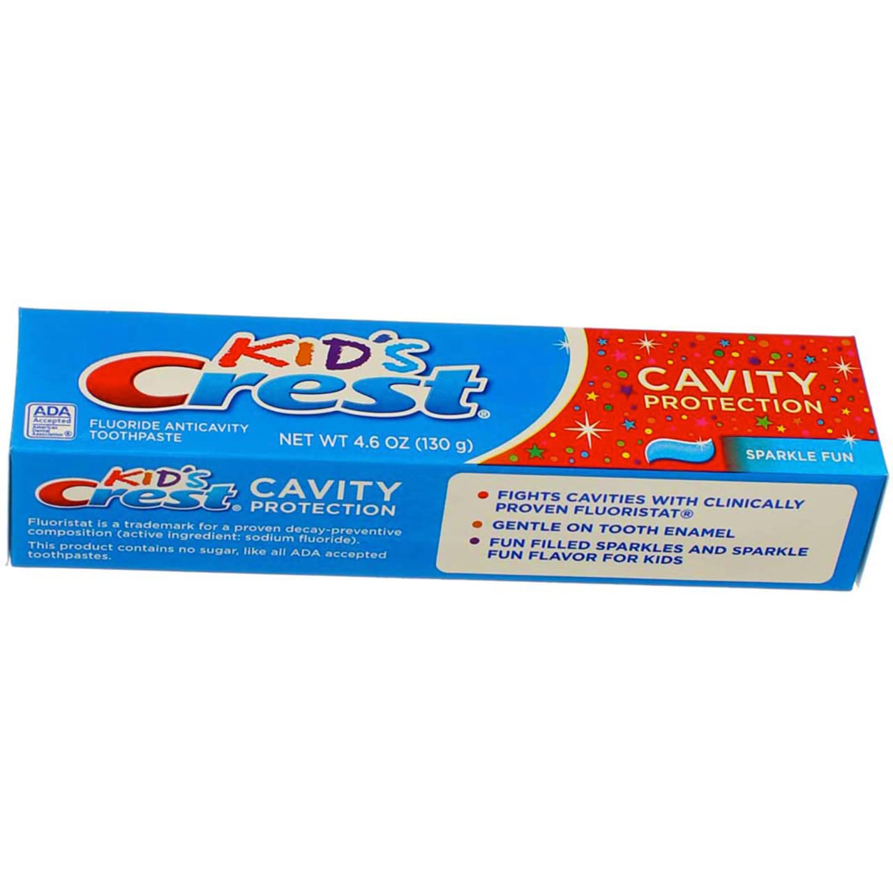 Crest Toothpaste Kids' Cavity Protection, Sparkle Fun Flavor 4.60 oz