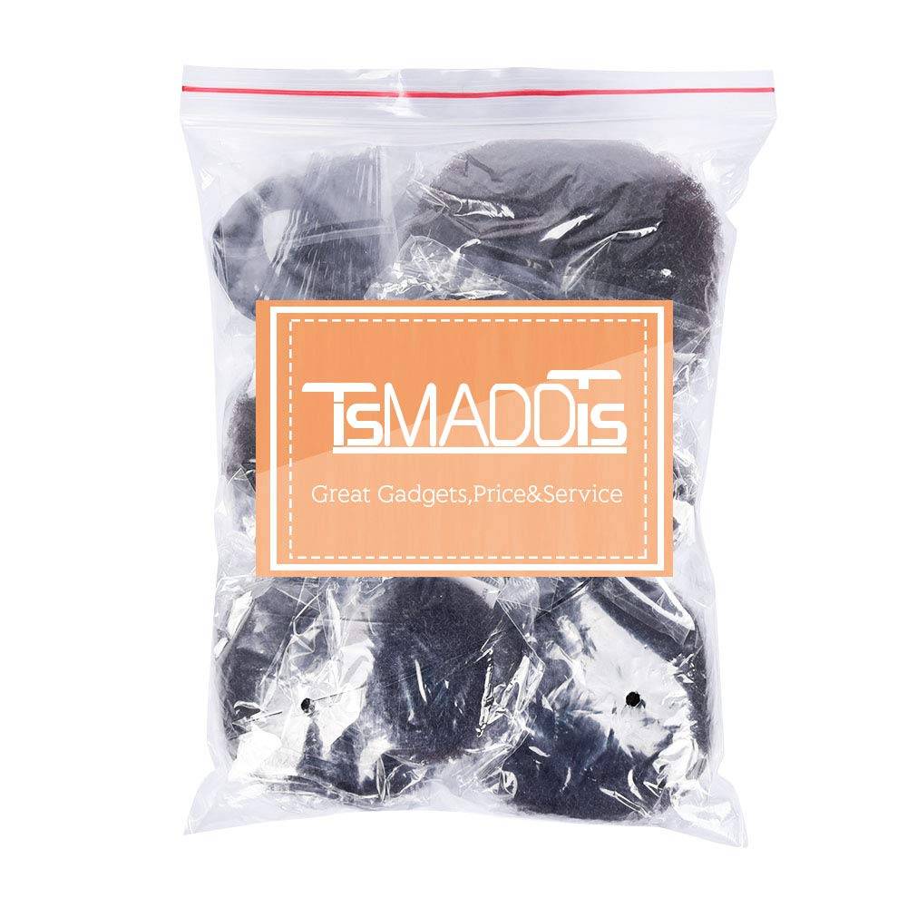TsMADDTs Hair Bun Maker, 7PCS Dount Bun Maker for Long Hair Ring Style, 5PCS Elastic Bands and 20PCS U Shaped Pins Dark Brown for Ballet Styling