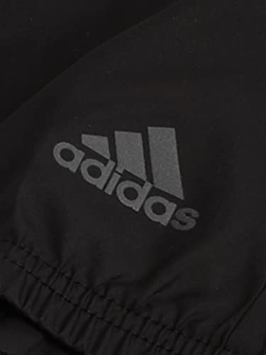 adidas Women's Run It 3-Stripes Anorak Black Large