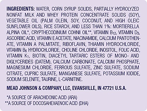 Enfamil Gentlease Ready to Feed Baby Formula, Eases Gas, Fussiness, Crying & Spit-up in 24 Hours, Ready to Use 8 Fl Oz, Pack of 6, Total 48 Fl Oz